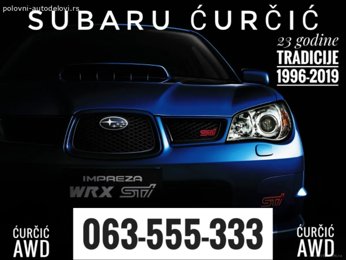 Subaru novi i polovni auto delovi