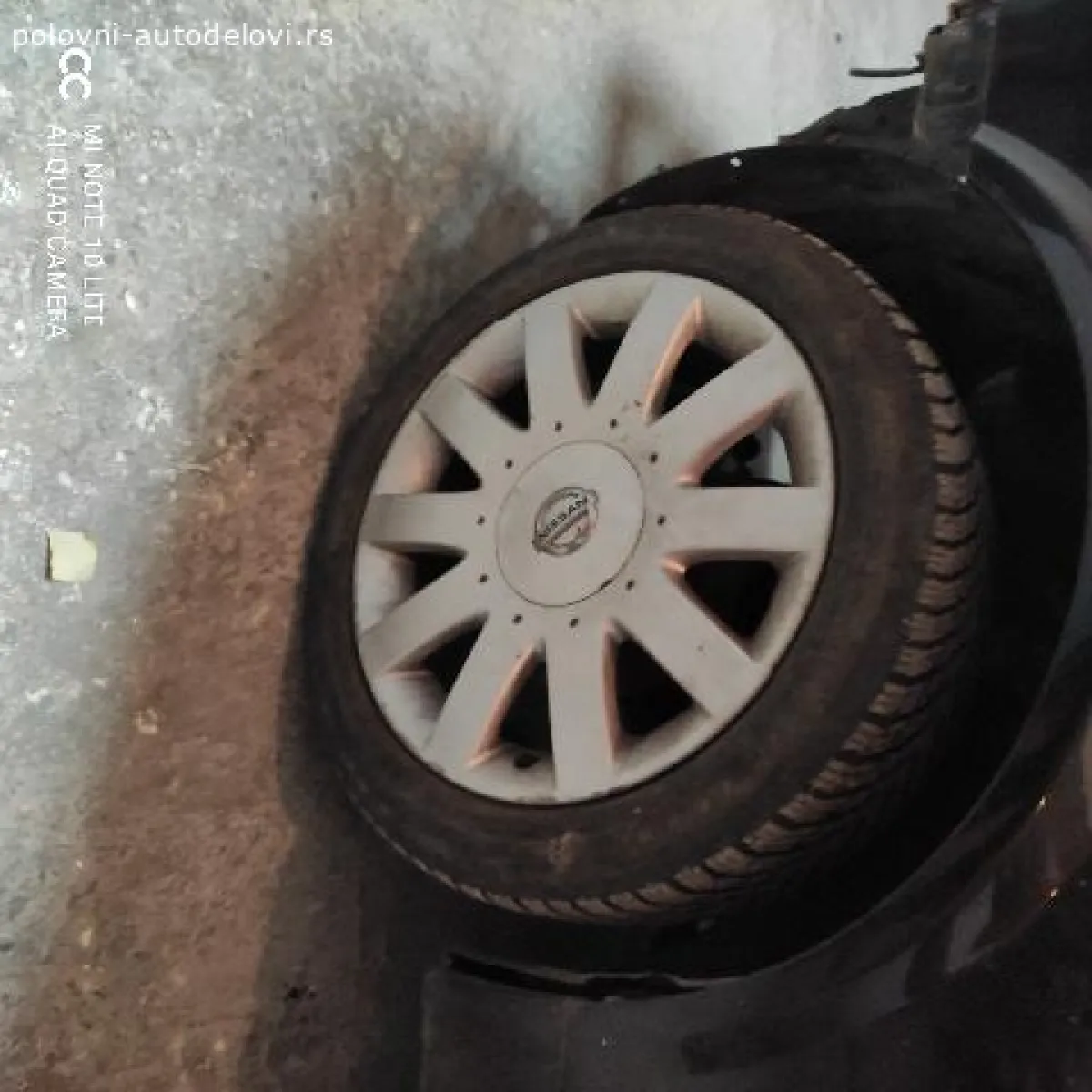 Nissan Primera p12 alu felne R17