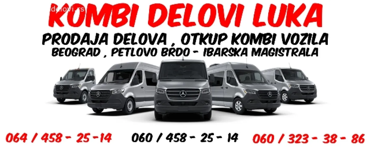 KOMBI DELOVI LUKA