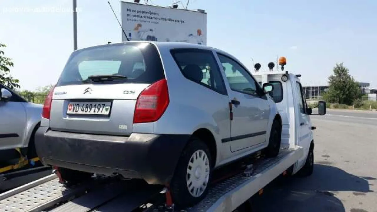 Citroen C2 1.1 benzin Delovi