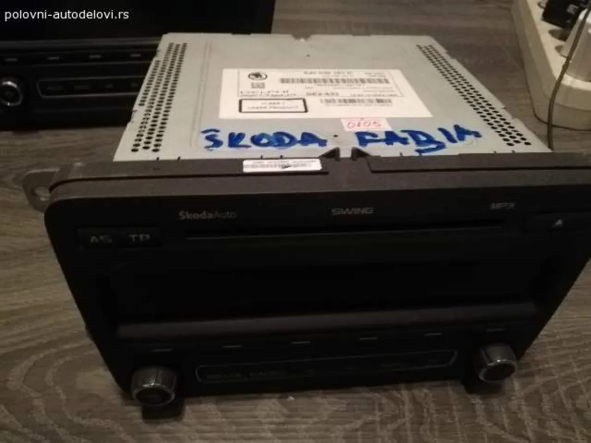 CD skoda fabia roomster