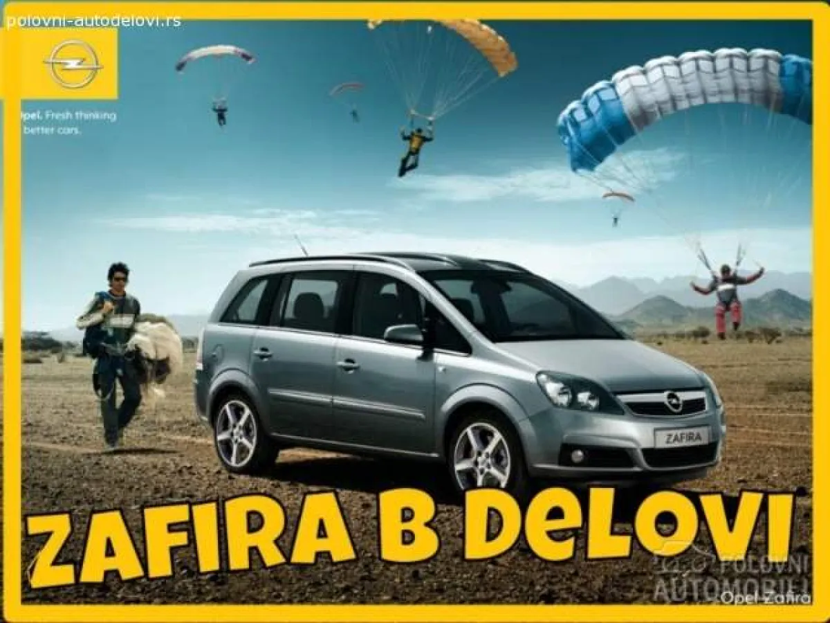 ZAFIRA B DELOVI