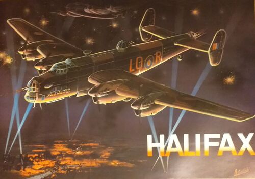 NEW! Gomix MK-FLM-057 Handley Page Halifax