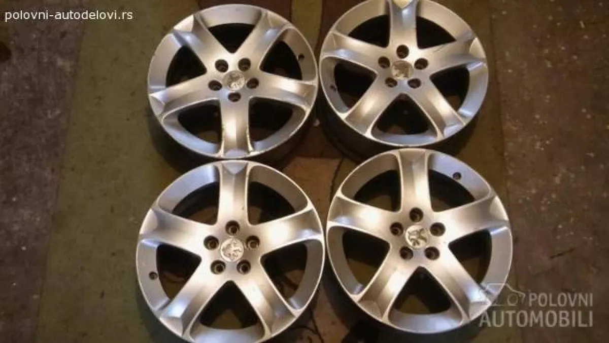 Aluminijumske felne Peugeot 17" 5 x 108