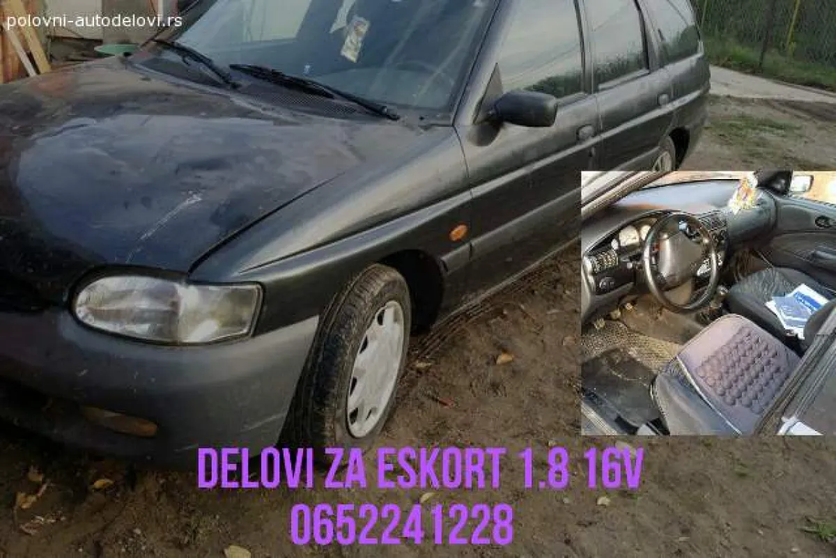 Delovi ford eskort 1.8 16v