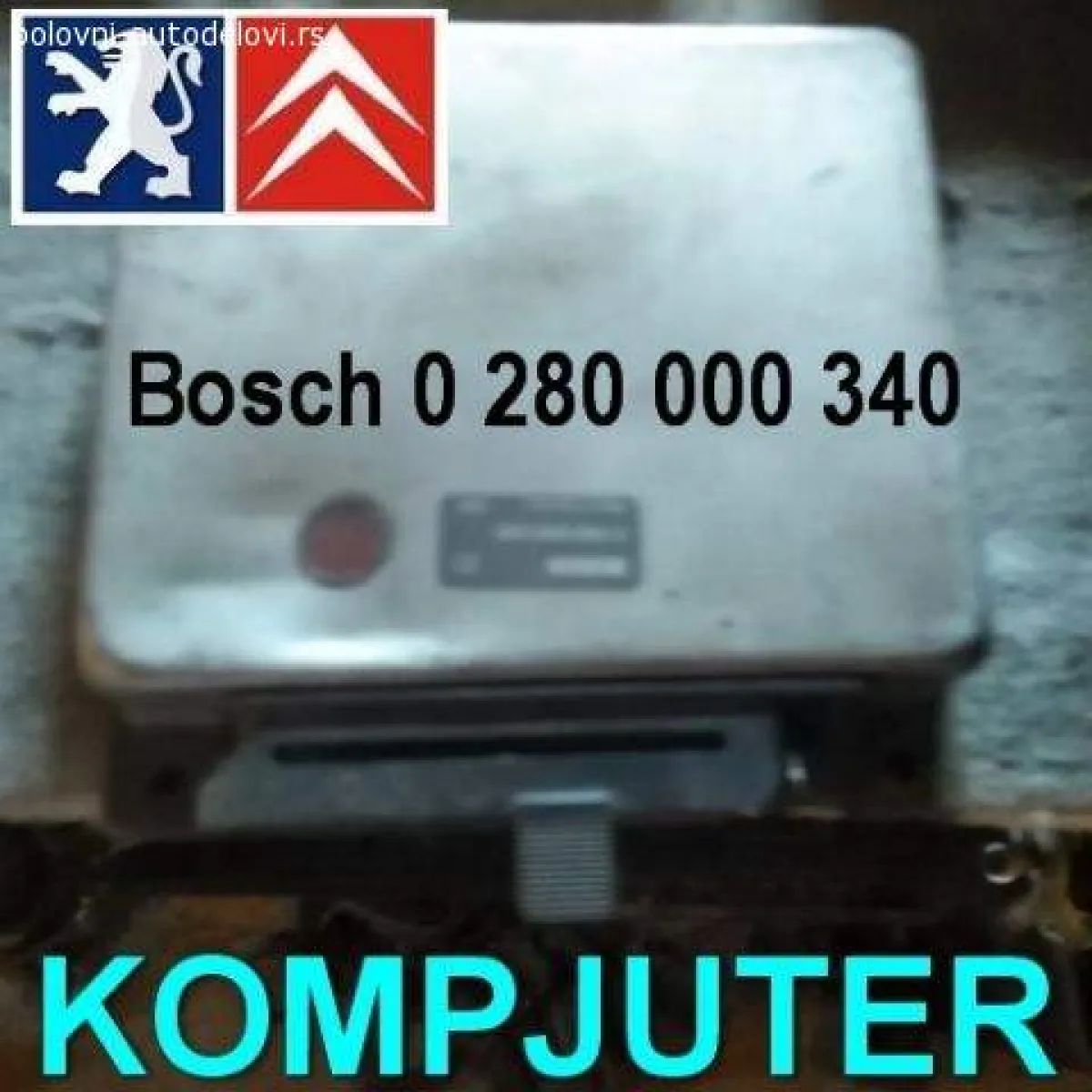 Kompjuter Bosch 0 280 000 340 Peugeot