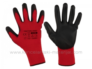 SAFETY GLOVES Basic zaštitne rukavice (crvene)