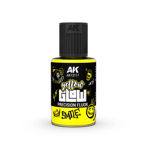 NEW! AK-Interactive AK12111 Yellow Glow Precision Fluor
