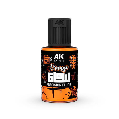 NEW! AK-Interactive AK12113 Orange Low Precision Fluor