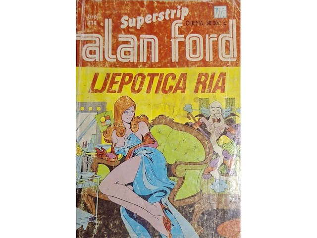 Alan Ford br. 414 - Ljepotica Ria