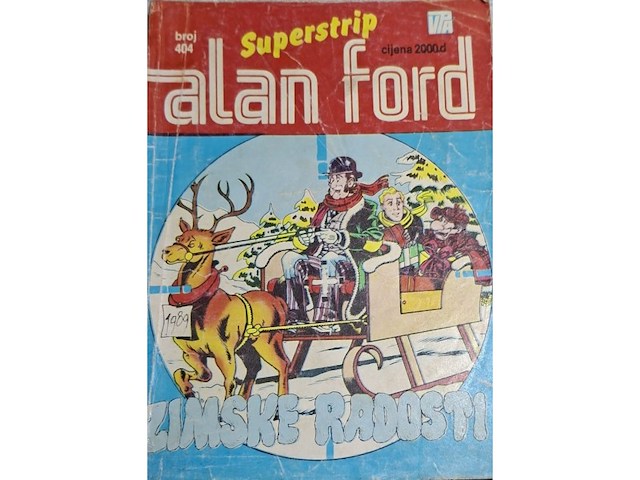 Alan Ford br. 404 - Zimske radosti