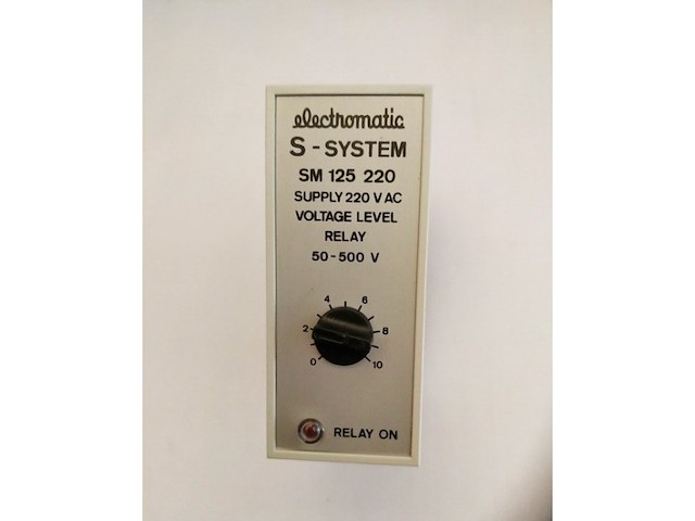 Podnaponski relej Electromatic S-System 50-500V NOVO