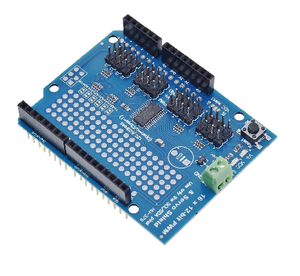 Motor shield za Arduino I2C, TB6612 i PCA9685, 4 DC ili 2 koračna motora + 2 servo