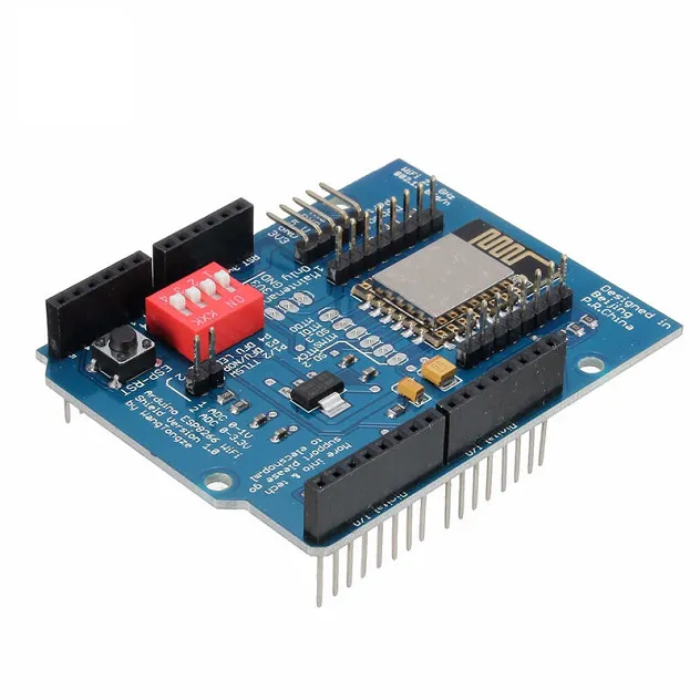 Arduino ESP8266 ESP-12E UART WiFi shield sa DIP prekidačima