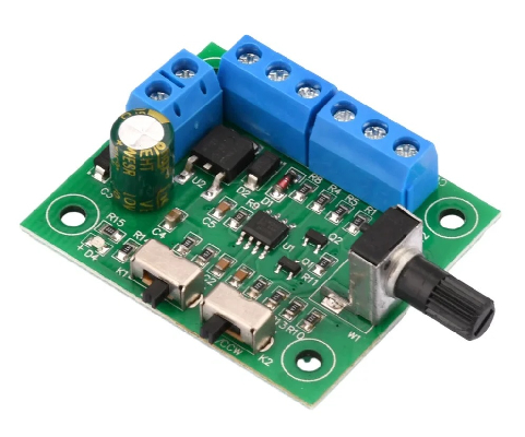 PWM regulator brzine za BLDC motor sa drajverom, 8–24 V, 18 kHz, smer i start/stop