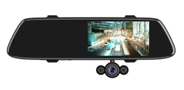 GEMBIRD Retrovizor sa DVR video rekorder, kamera Full HD 1080P SMART-DASH-CAR-EF-V9S