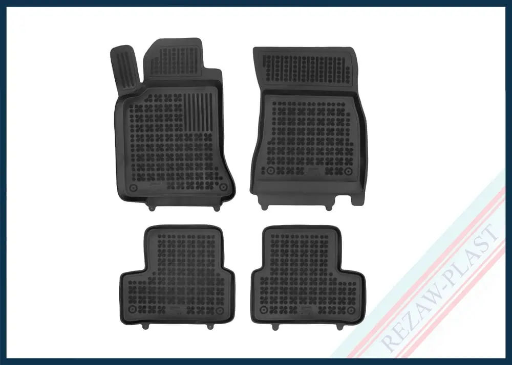 Rezaw-Plast Tipske patosnice gumene Mercedes CLA II X118 2019, Crne