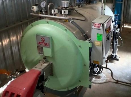ATTSU RL-1000/8 parni kotao 1.000 kg/h sa prirodnim gasom