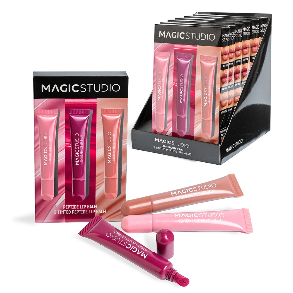 Magic Studio Peptide Trio set balzama za usne, 3/1