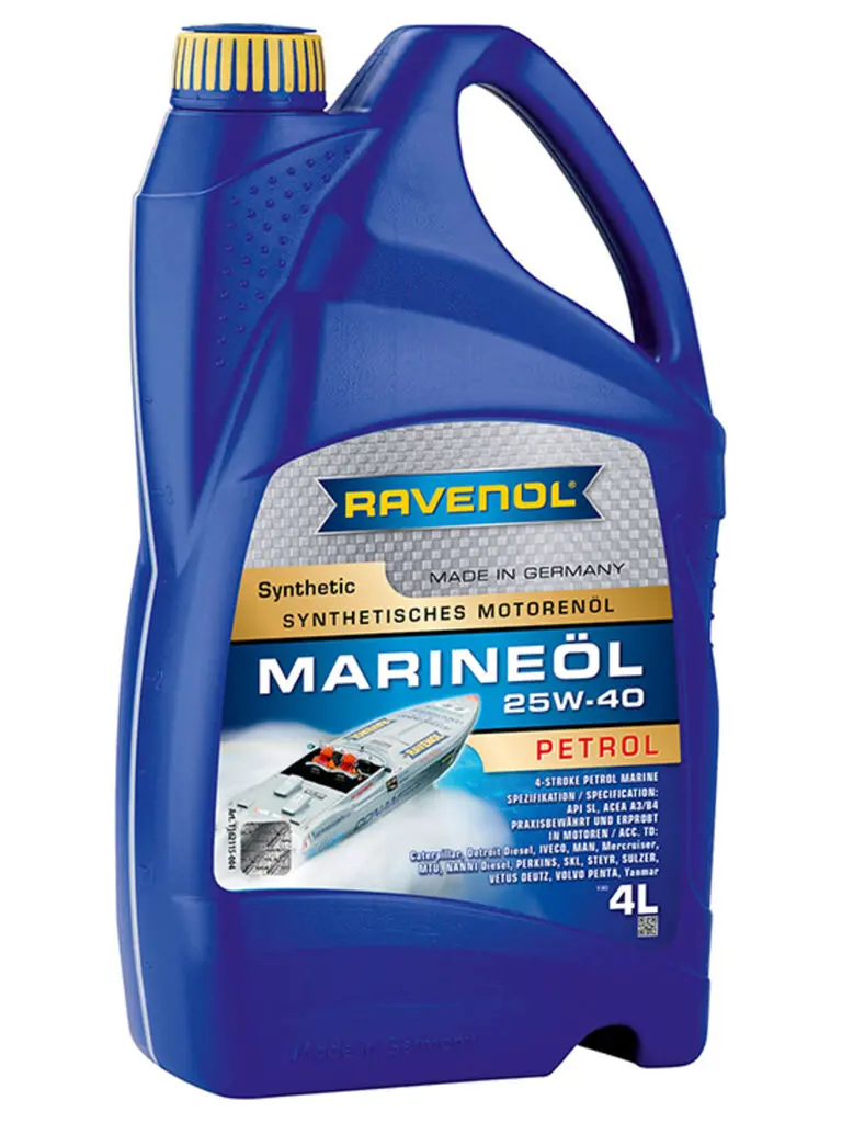 Ravenol Motorno ulje Marineoil Petrol 25W-40 Synthetic, 4 l
