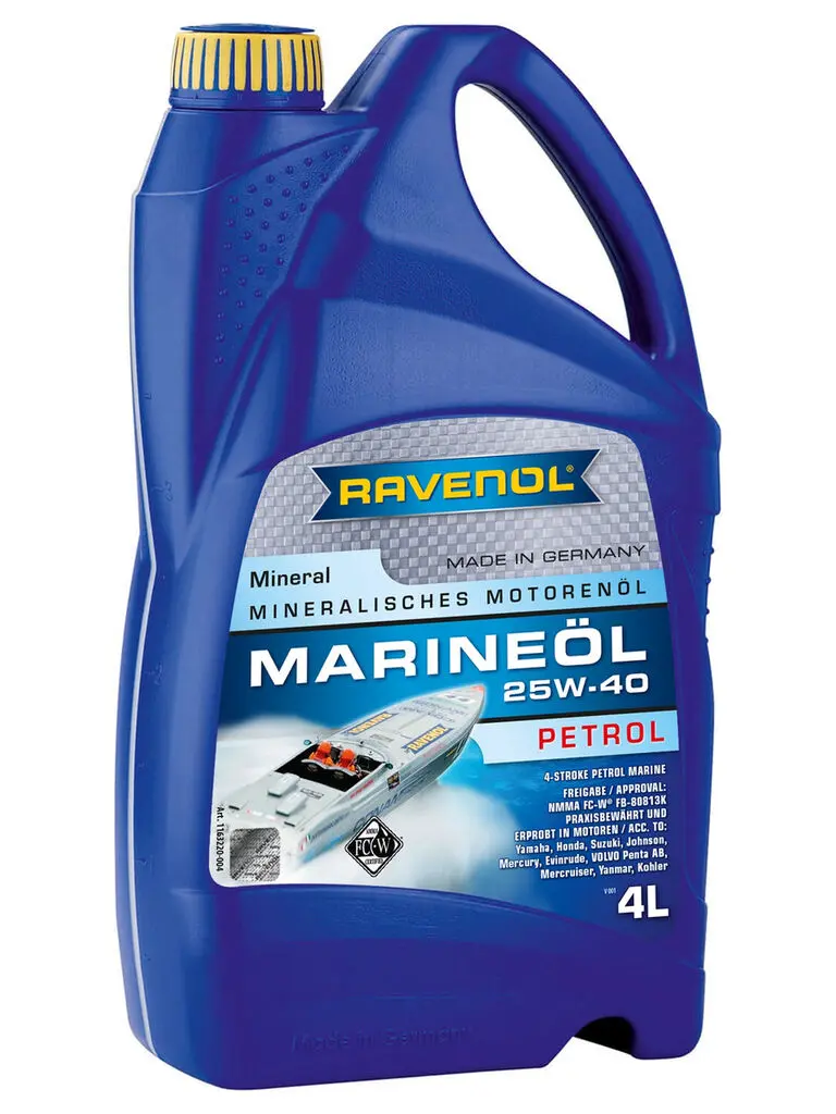 Ravenol Motorno ulje Marineoil Petrol 25W-40 mineral, 4 l