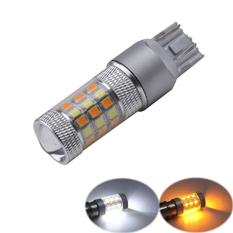 OEM LED sijalica za dnevna svetla i migavac BAY15D, 42 diode sa projektorom