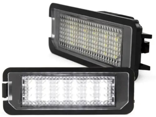 OEM LED osvetljenje za tablice VW Golf 4, 5, 6, 7, POLO 6R, Passat 3C cc