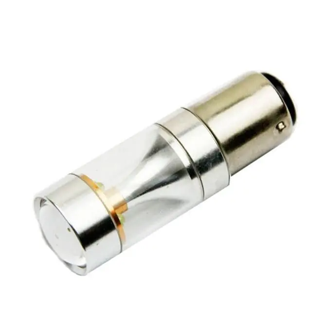 OEM LED sijalica sa jednim grlom BA15S sa 6 dioda 2323 i reflektor, Bela
