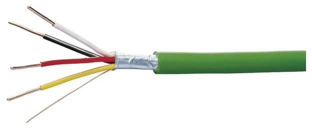 Hager TG018 bus kabl 2 x 2 x 0,8 mm² 4 x zelena