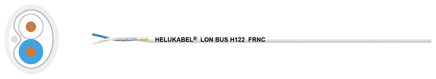 HELU 802188-1000 bus kabl 1 x 2 x 0,08 mm² 7 mm siva