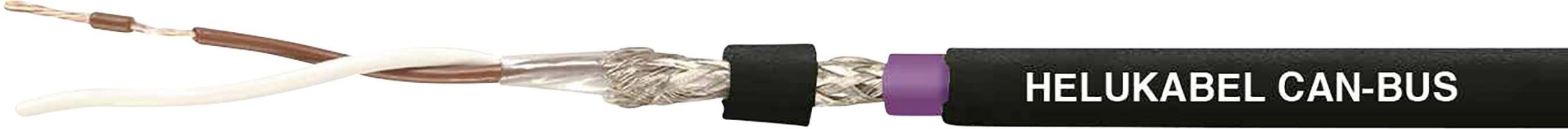 HELU 804268-1000 bus kabl 1 x 2 x 0,5 mm² 9.2 crna