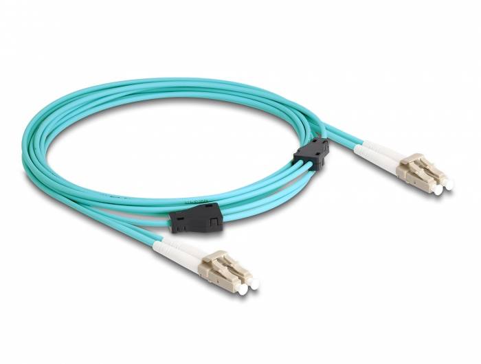Delock optički priključni kabl 3 m svetloplava LC-utikač 3380917