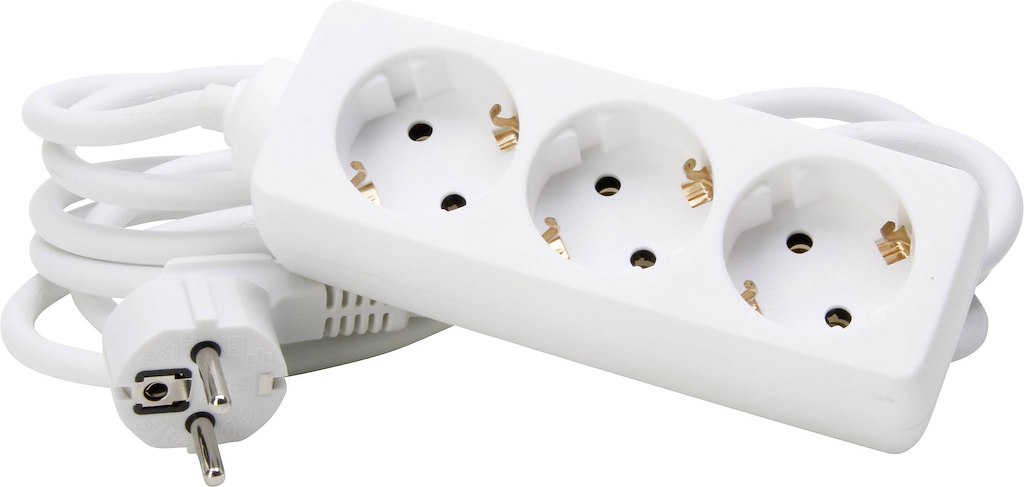 Kopp 128688650 razvodna letva 3x utičnica 230 V