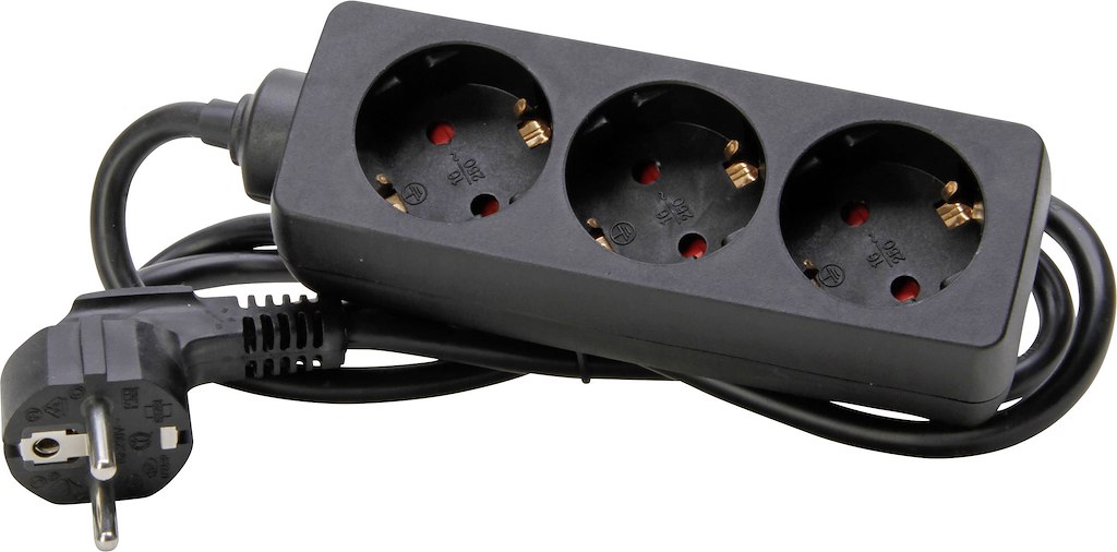 Kopp 128615005 razvodna letva 3x utičnica 230 V