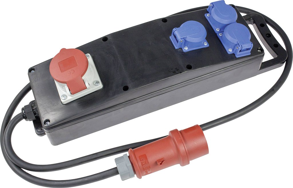 AS Schwabe s2 CEE električni razdelnik 16 A, 400 V