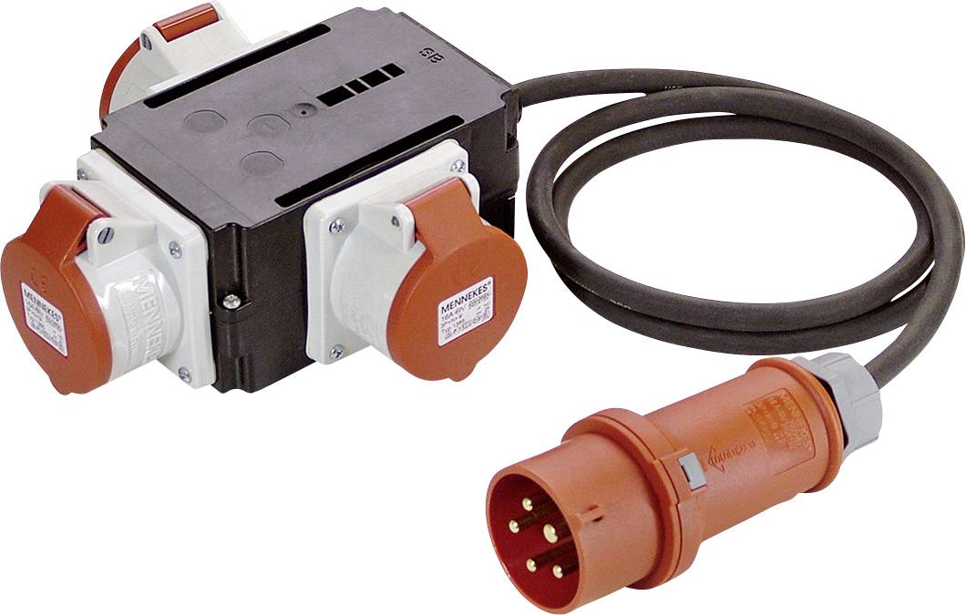 AS Schwabe 60529 CEE električni razdelnik 32 A, 400 V