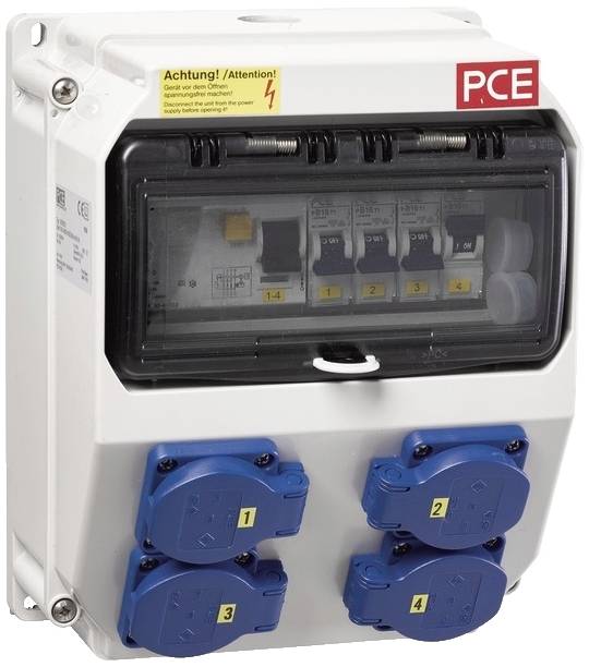 Hager ZAY17Z CEE električni razdelnik 16 A