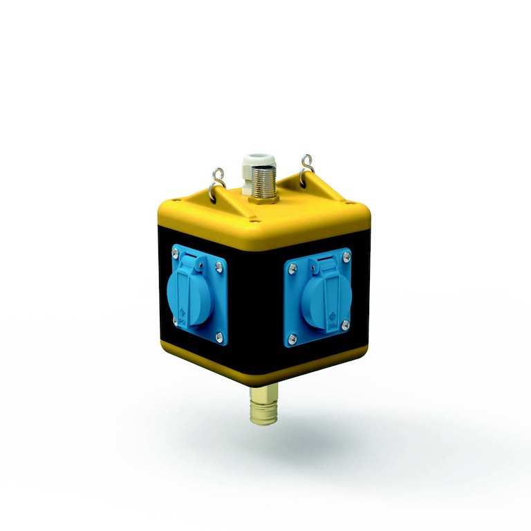Bals Elektrotechnik 57116 CEE viseći razdelnik 140.00 mmx140.00 mm