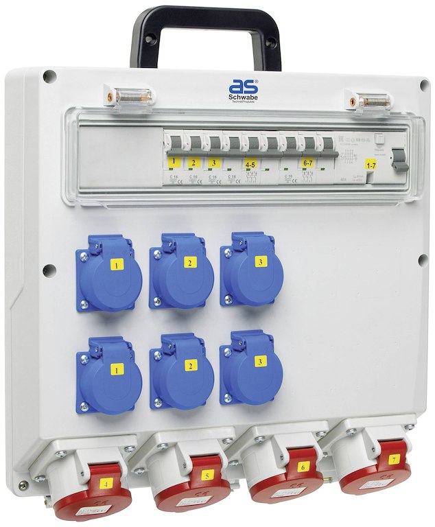 AS Schwabe 13D CEE električni razdelnik 16 A, 400 V