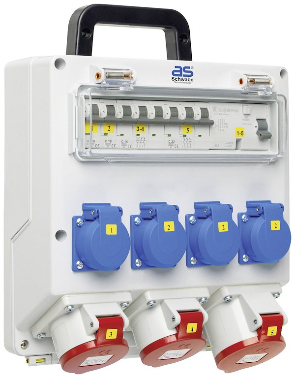 AS Schwabe 11D CEE električni razdelnik 32 A, 400 V