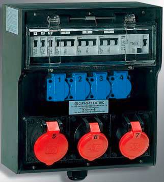 Gifas Electric 776-3103C63.003PO7 CEE električni razdelnik 16 A, 400 V