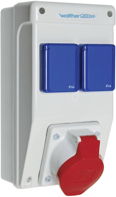 Walther Werke 6570105 CEE električni razdelnik 1 CEE utičnica