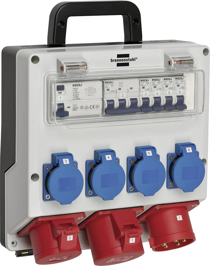 Brennenstuhl 1154890020 CEE električni razdelnik 32 A, 400 V