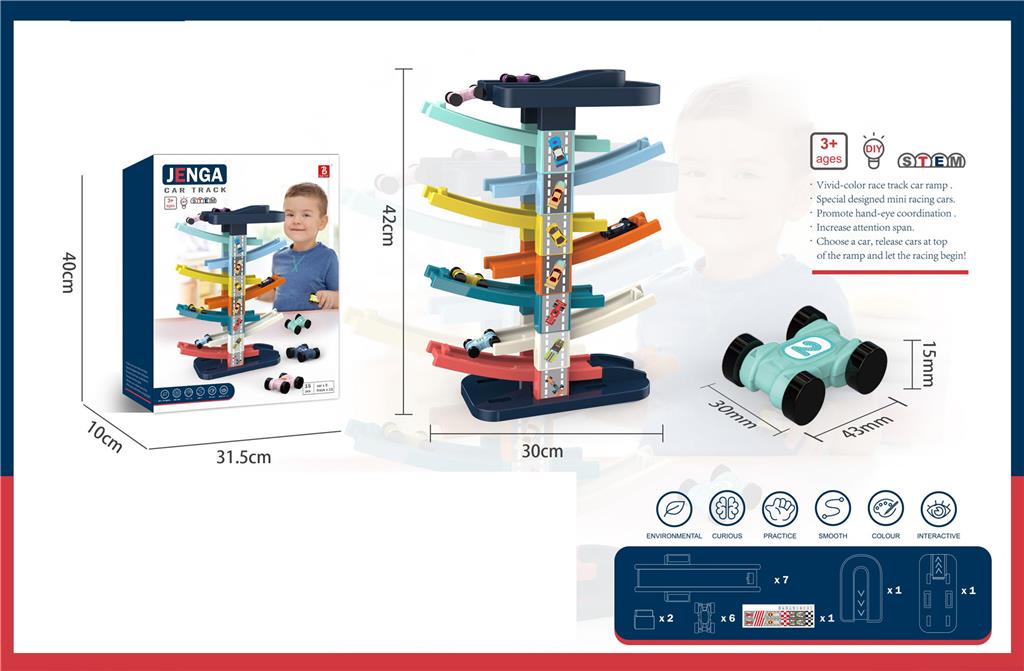 Jenga staza za autiće