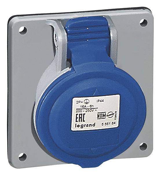 Legrand 555184 CEE montažna utičnica 16 A, 250 V/AC