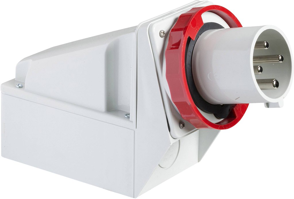 Schneider Electric 81582 CEE zidni utikač 63 A, 415 V