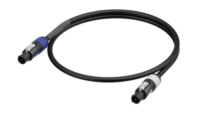 Neutrik napojni priključni kabl 3 m crna powercon muški konektor 3220433