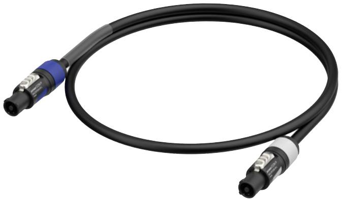 Neutrik napojni priključni kabl 1 m crna powercon muški konektor 3220417