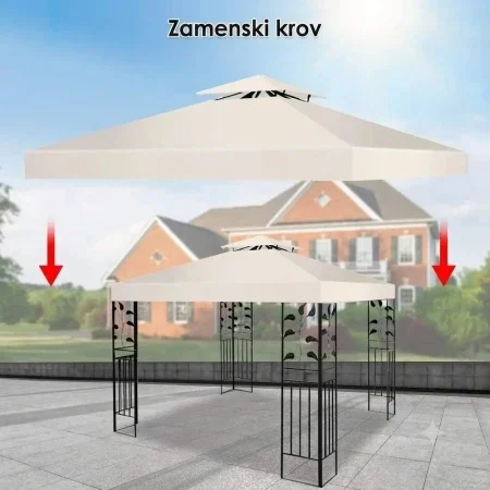 Venturo Gazebo zamensko platno 3x3m Bež ( 2129 )