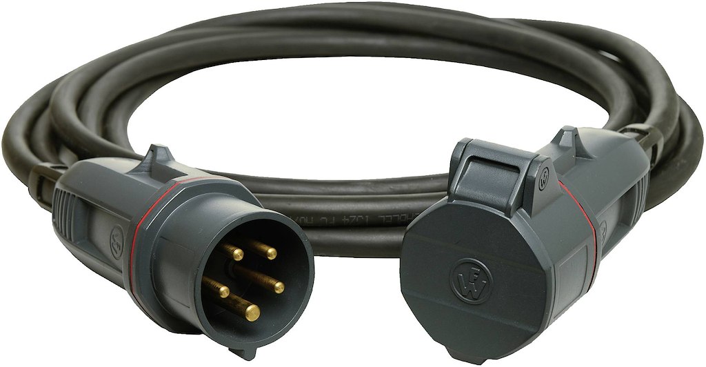 Walther Werke strujni produžni kabl 10,00 m crna produžetak 2305603